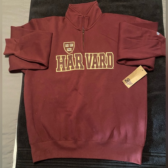 Blue 84 | Shirts | Harvard Mock Neck Sweatshirt Size L | Poshmark